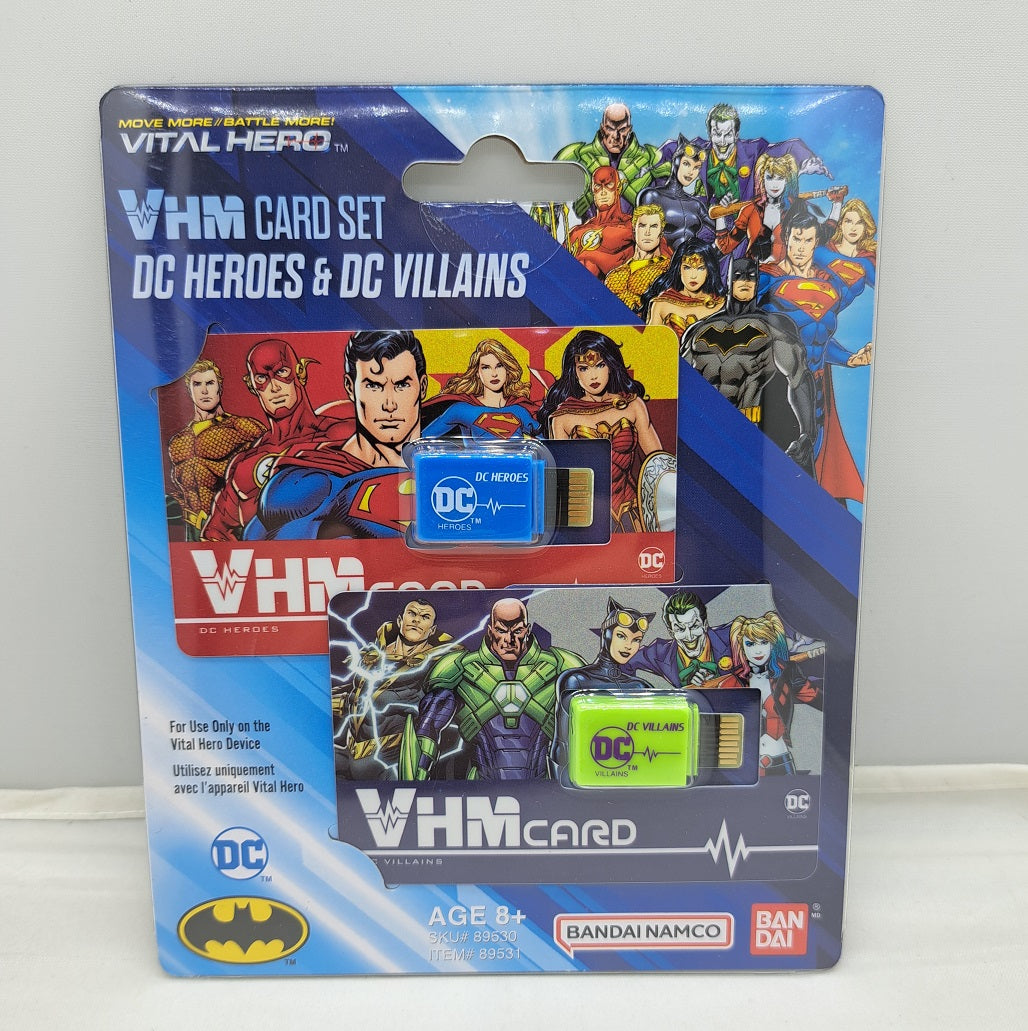 [IN STOCK in AU] VITAL HERO VHM Card Set DC Heroes & DC Villains ...