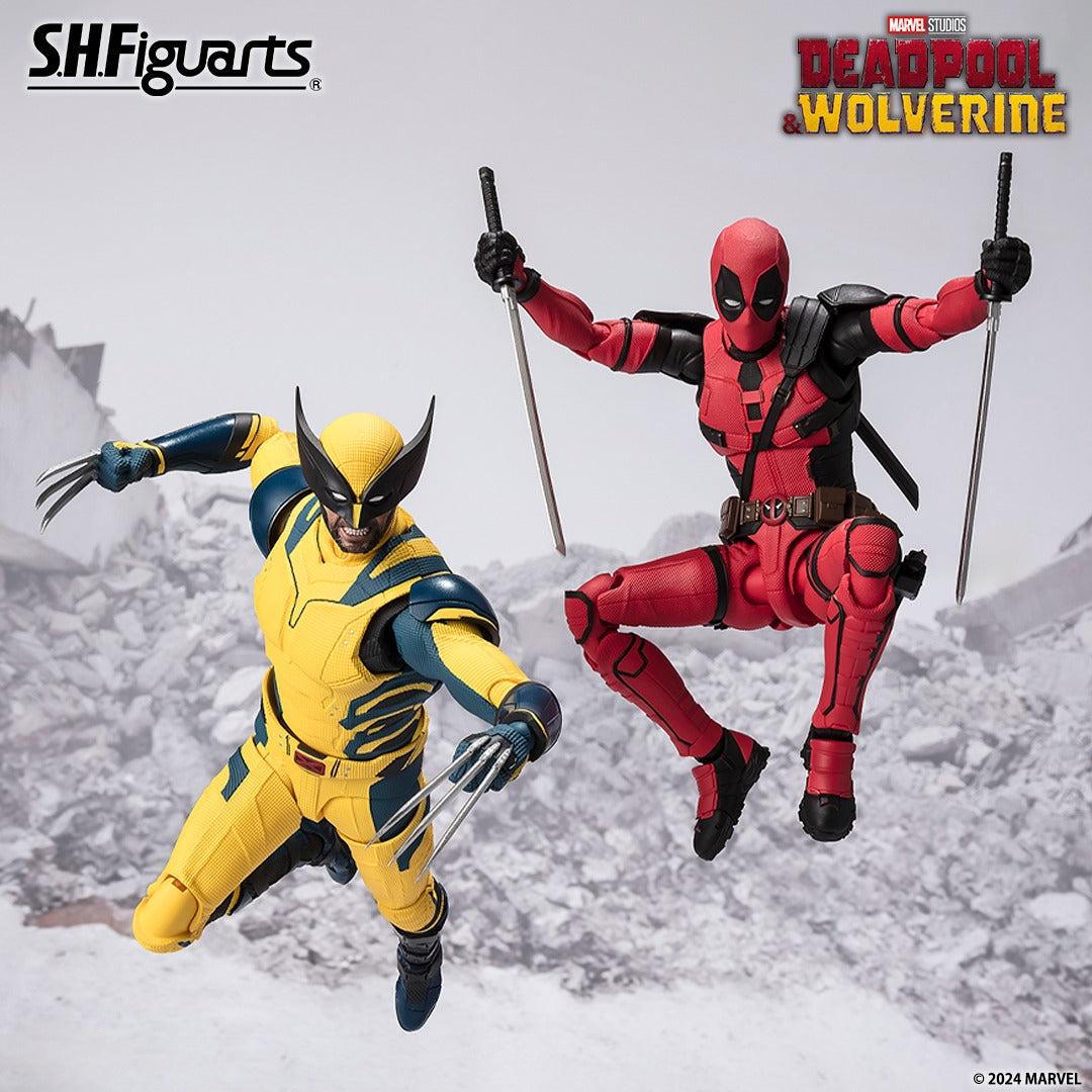 [IN STOCK in HK] S.H.Figuarts Deadpool & Wolverine Set – DenDenHOBBY ...