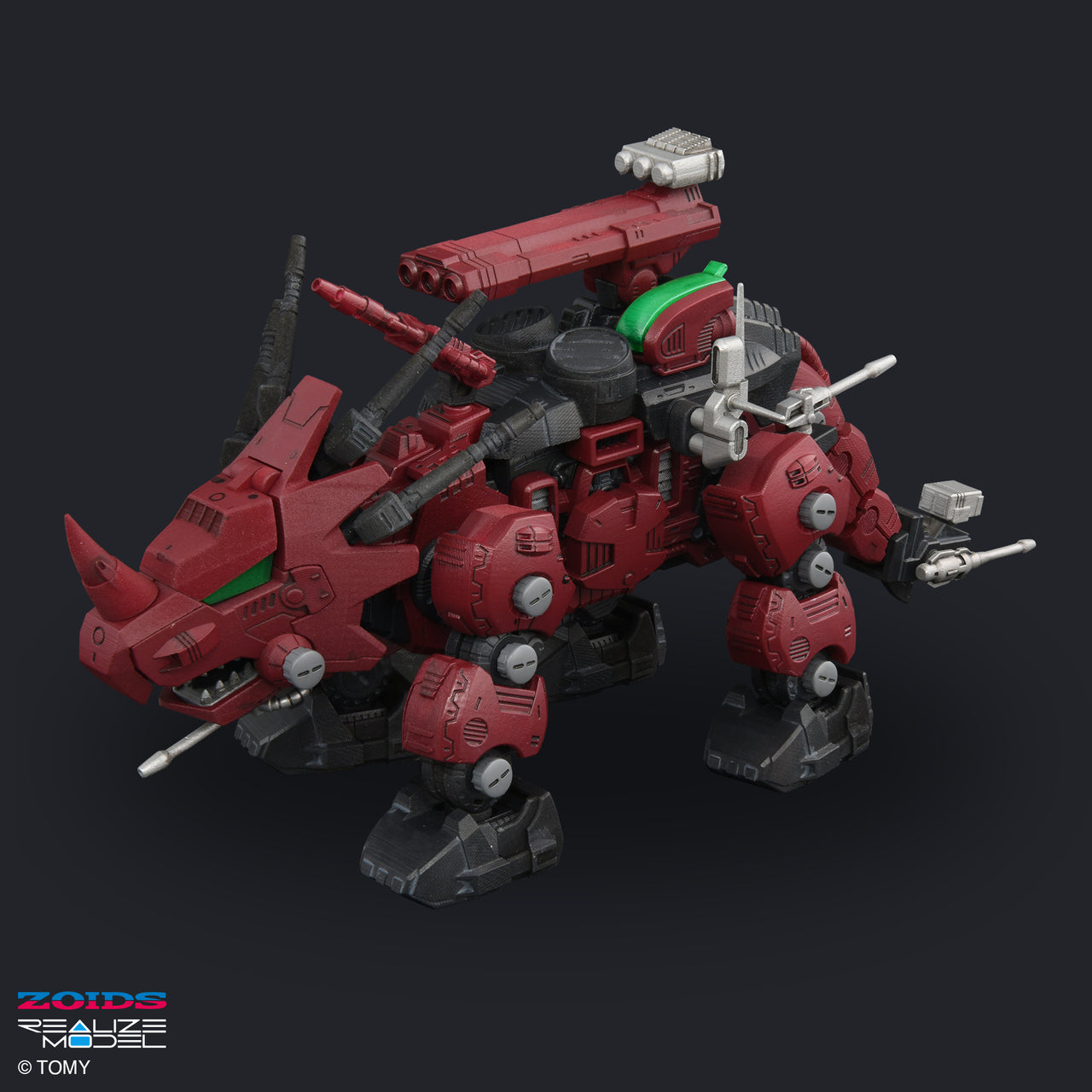 [PRE-ORDER] ZOIDS REALIZE MODEL RMZ-014 Red Horn Guylos Color ...