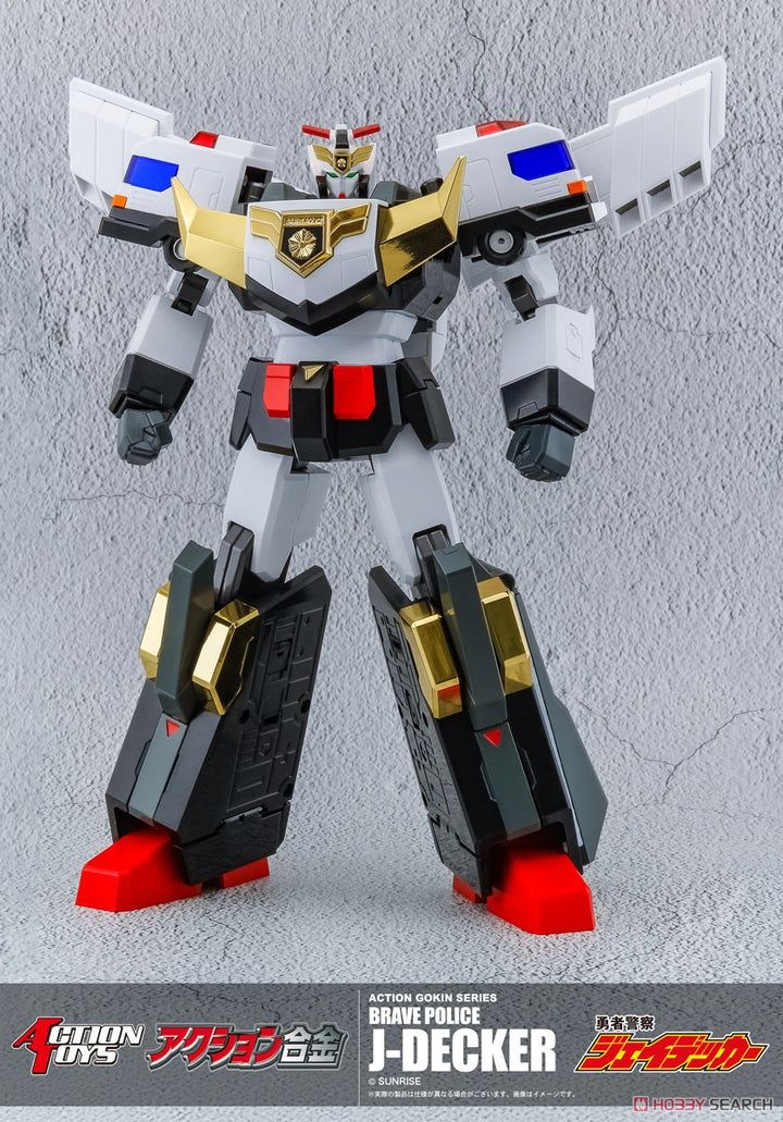 [PRE-ORDER] Action Toys Action Gokin J-Decker (The Brave Police J-Deck ...