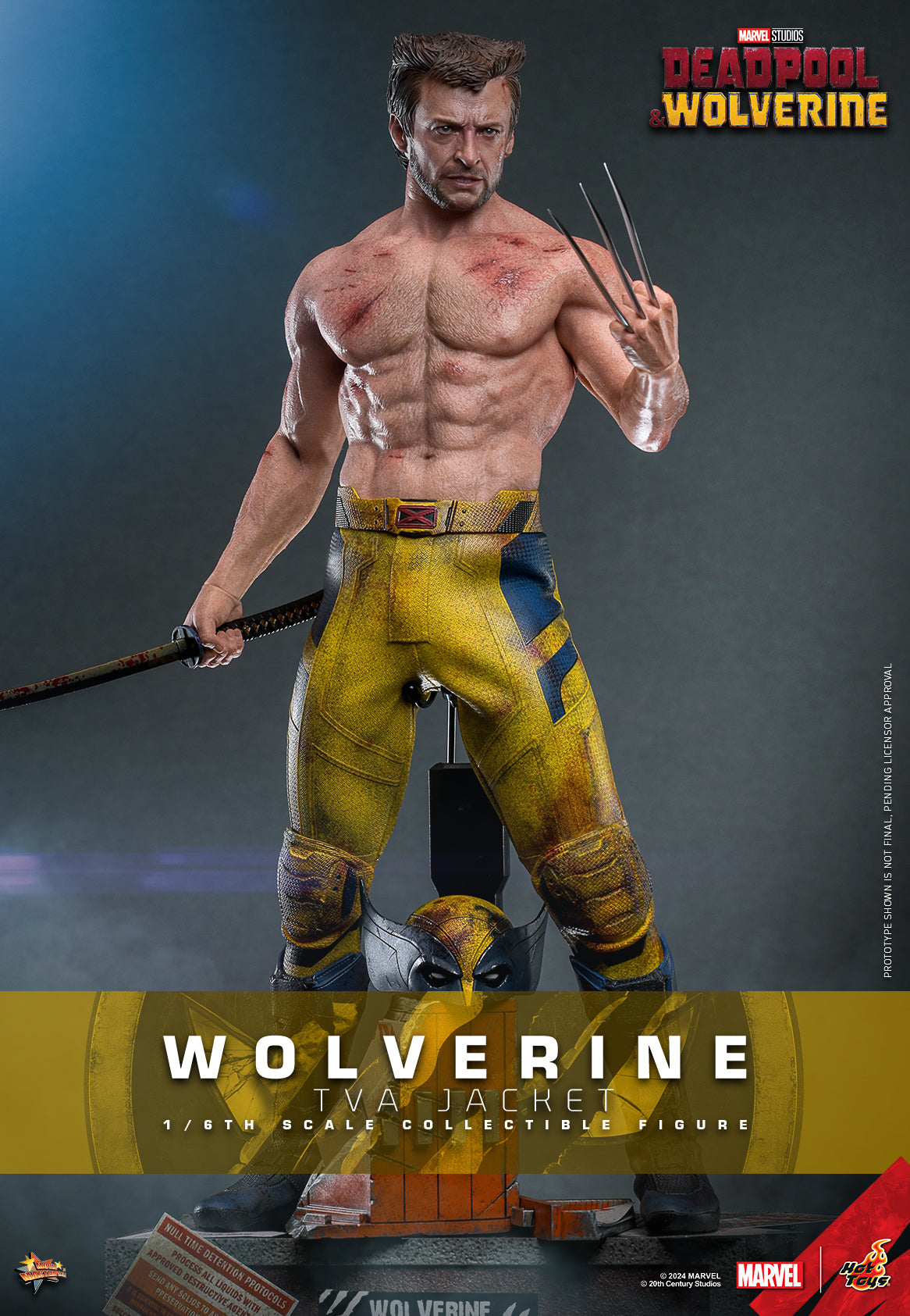 [PRE-ORDER] MMS756 "Deadpool & Wolverine" 1/6th scale Wolverine (TVA J ...