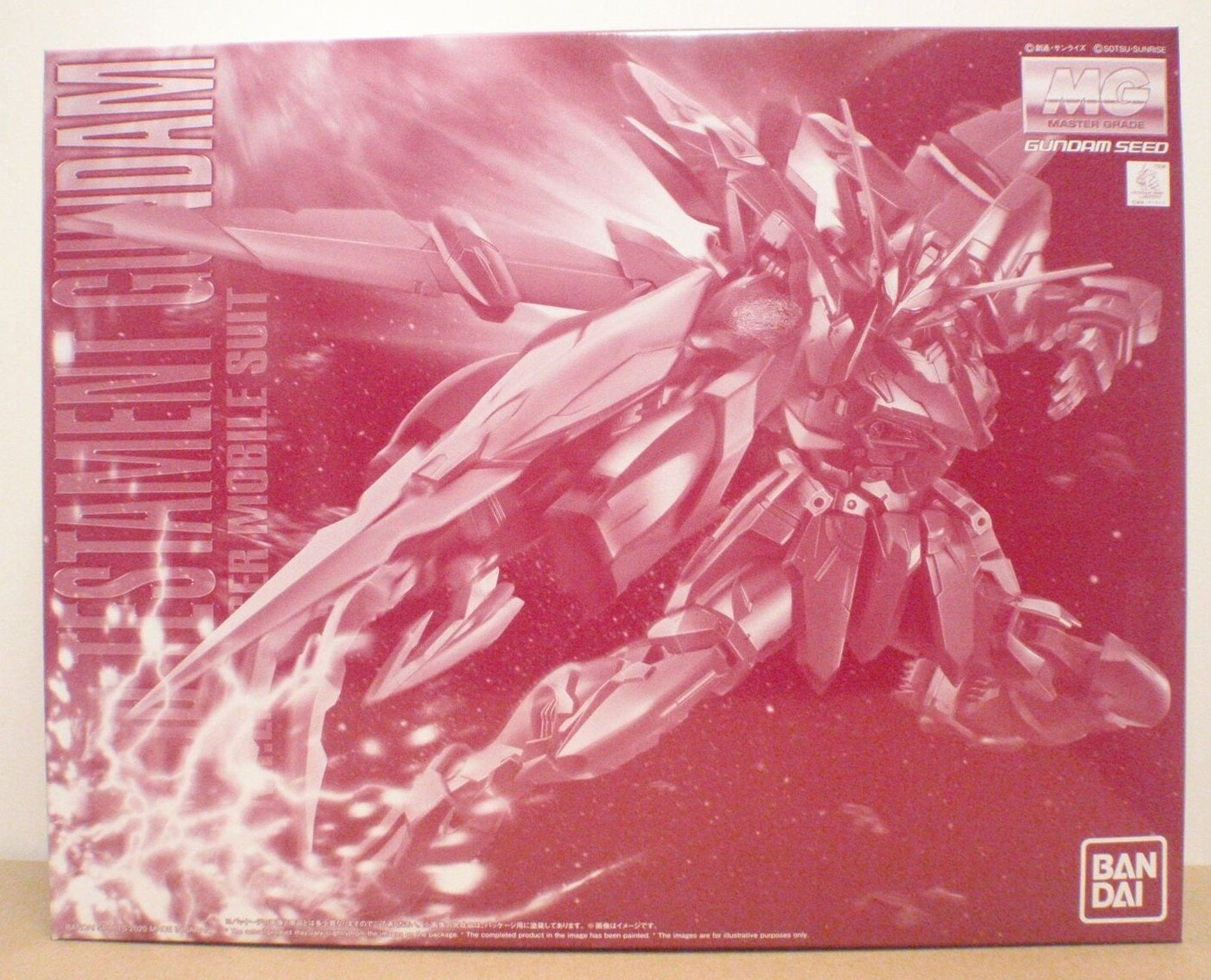 [IN STOCK in HK] Mobile Suit SEED DESTINY ASTRAY MG 1/100 Testament Gu ...